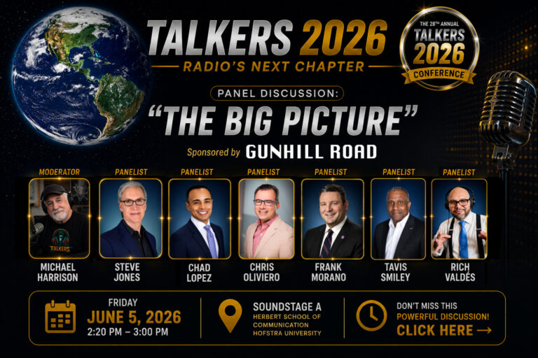 TALKERS 2026 to Present “The Big Picture” Super Panel – TALKERS magazine